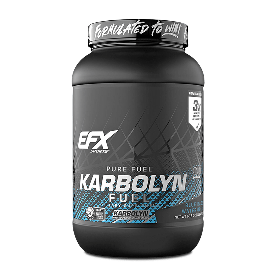 EFX Sports Pure Fuel Karbolyn, Blue Razz Watermello Energy ...