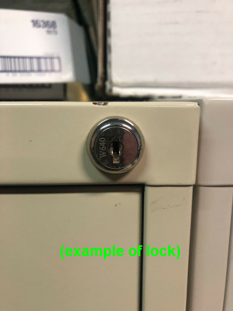 (2) or (3) Wind Danbury Hirsh / Staples Cabinet Keys Cut Key Code W601 ...