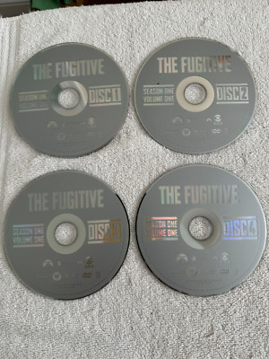 The Fugitive 1963 - Season One Complete (FOUR DVD'S) - DVD'S ONLY!! | eBay