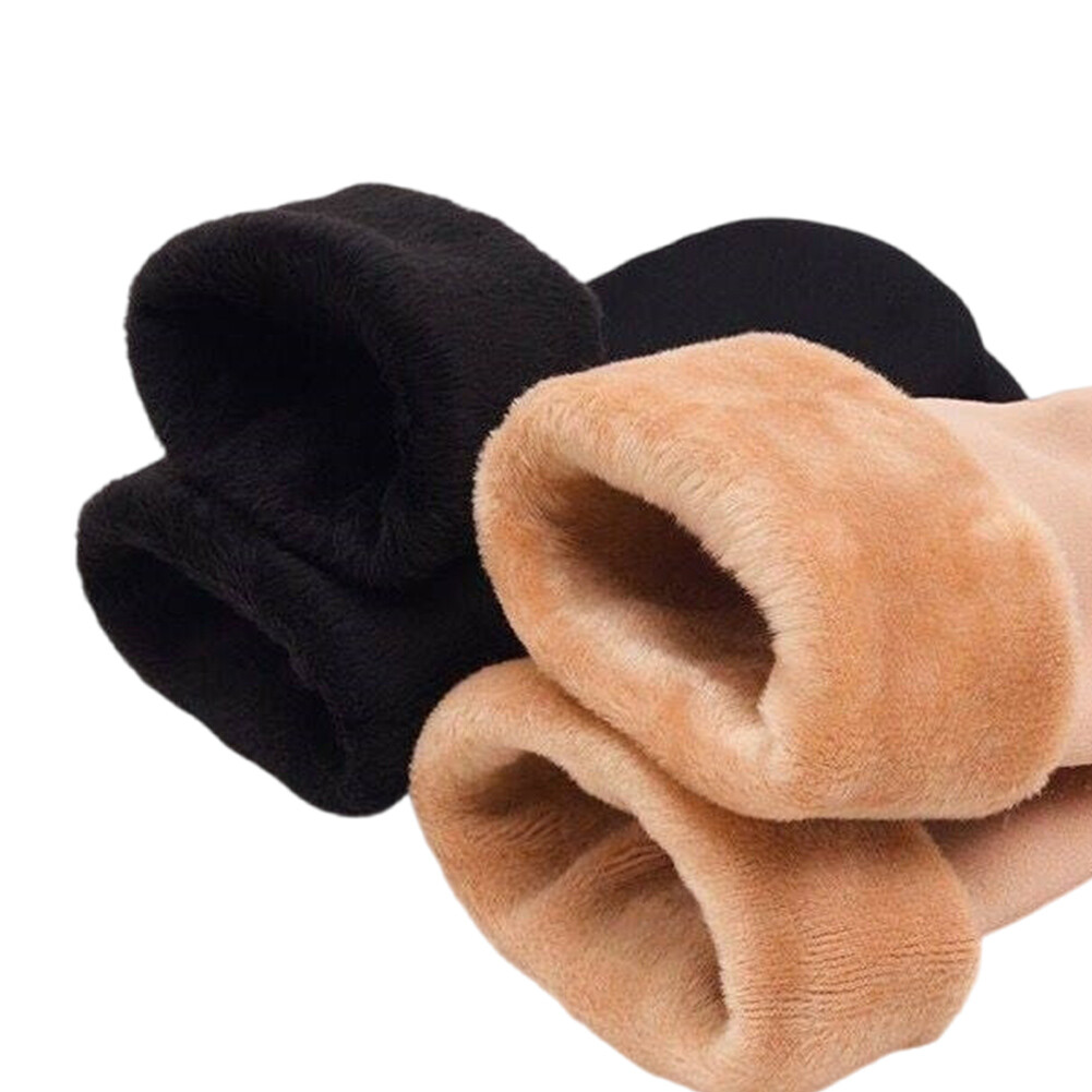2 Pairs Winter Thicken Socks Snow Boot Socks Cashmere Wool Velvet Floor ...