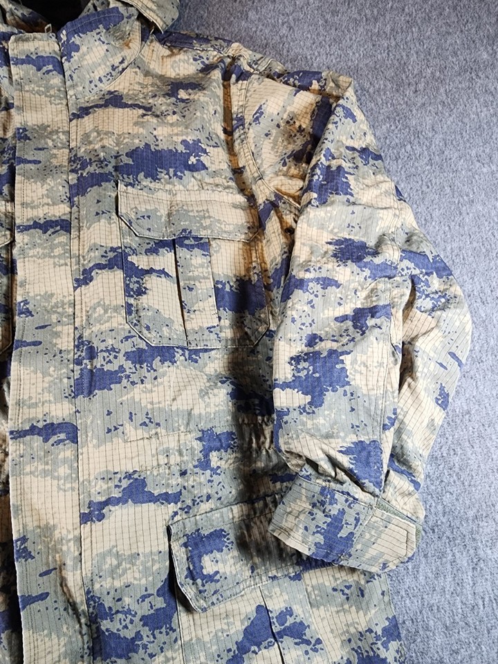 Turkish Army M2008 Nano Rare Camo Field Jacket Liner Parka Medium M65 ...