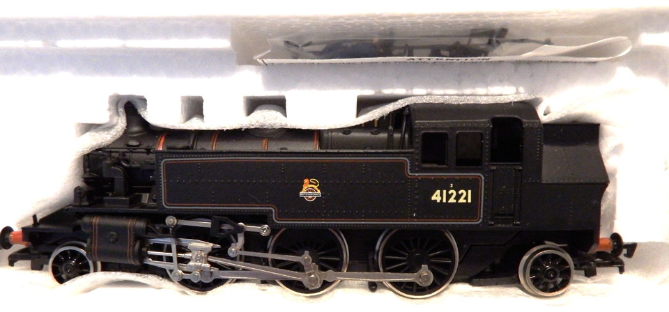 BACHMANN 31-450 IVATT 2-6-2 TANK 41221 BR LINED BLACK WITH PUSH/PULL ...