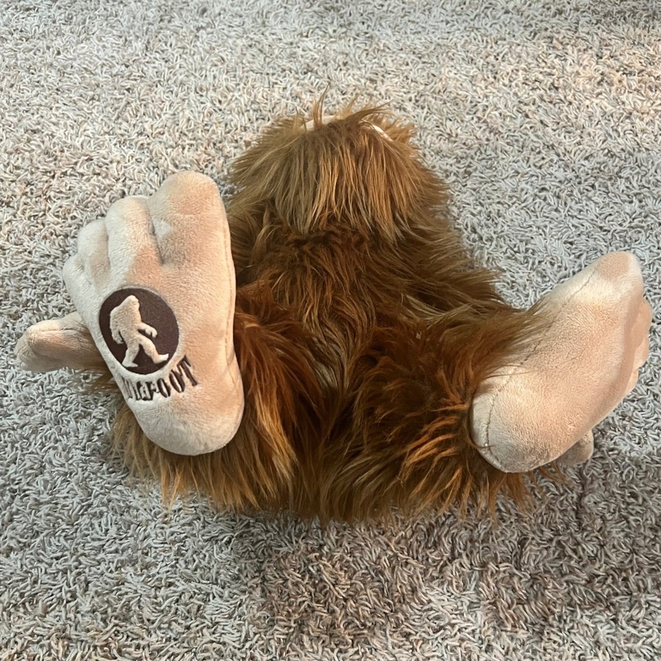 Aurora Bigfoot Plush Stuffed Animal Brown Tan Yeti Sasquatch Toy | eBay