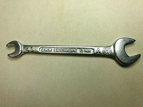 VINTAGE SIDCHROME VW OPEN END SPANNER 13mm - 8mm 43 A VOLKSWAGON | eBay ...