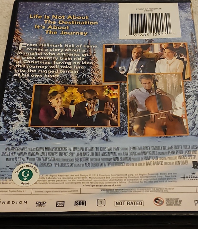 The Christmas Train DVD Danny glover 767685159170| eBay