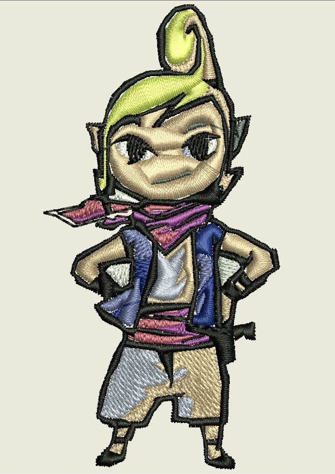 Legend of Zelda Machine Embroidery Designs (15) - CD/USB/Floppy - 11 ...