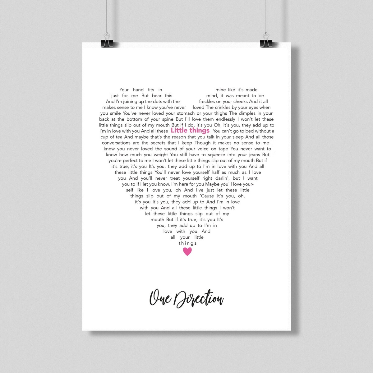 One Direction Song Lyrics Pictures