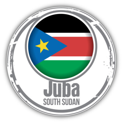 Juba South Sudan World Flag Badge Car Bumper Sticker Decal - "SIZES" | eBay