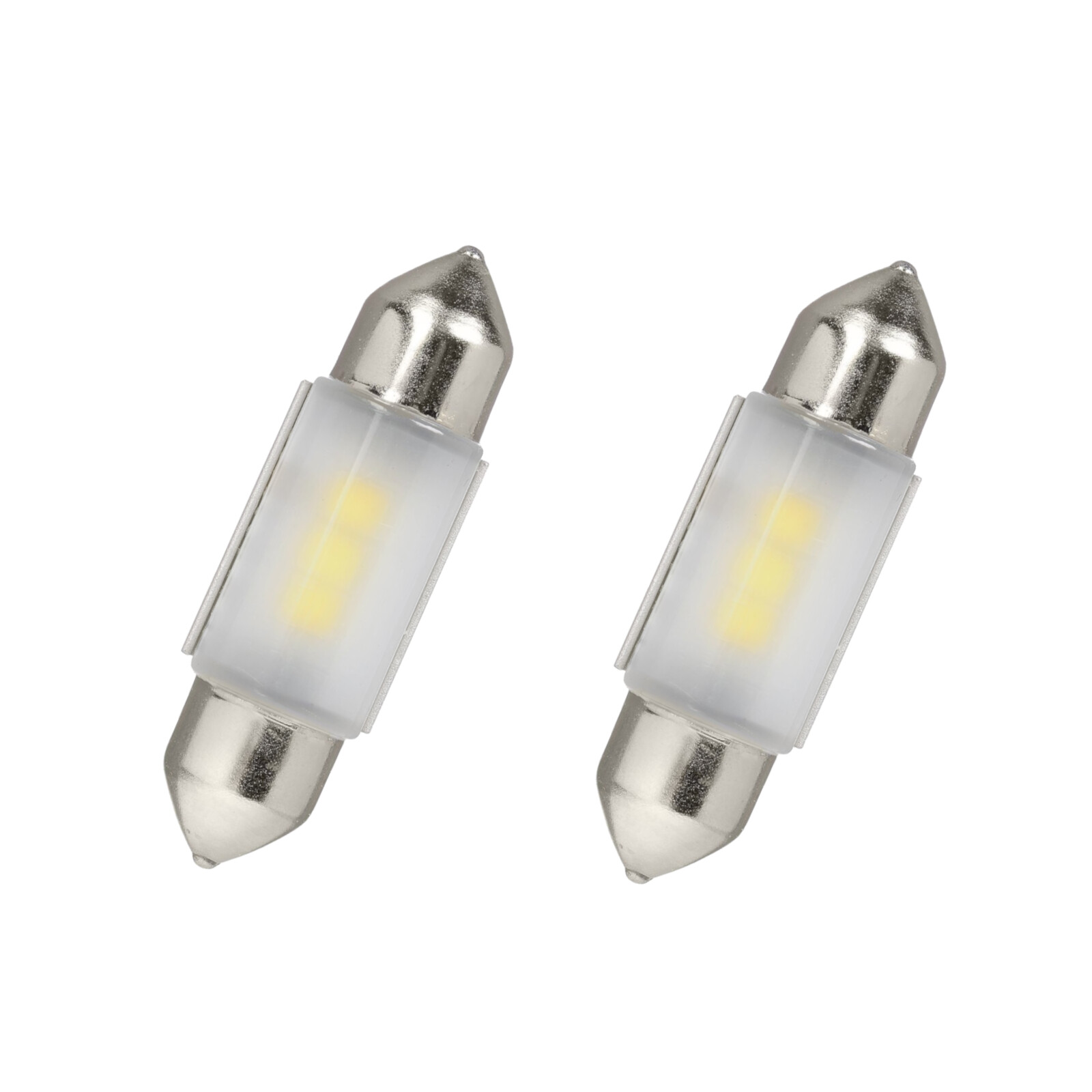 Narva 36mm LED Festoon Globe 12/24V GEN III LED Festoon Bulbs Pair ...
