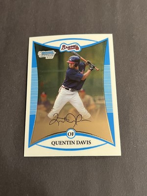 Quentin Davis 2008 Bowman Chrome Prospects #BCP75 FREE SHIPPING | eBay