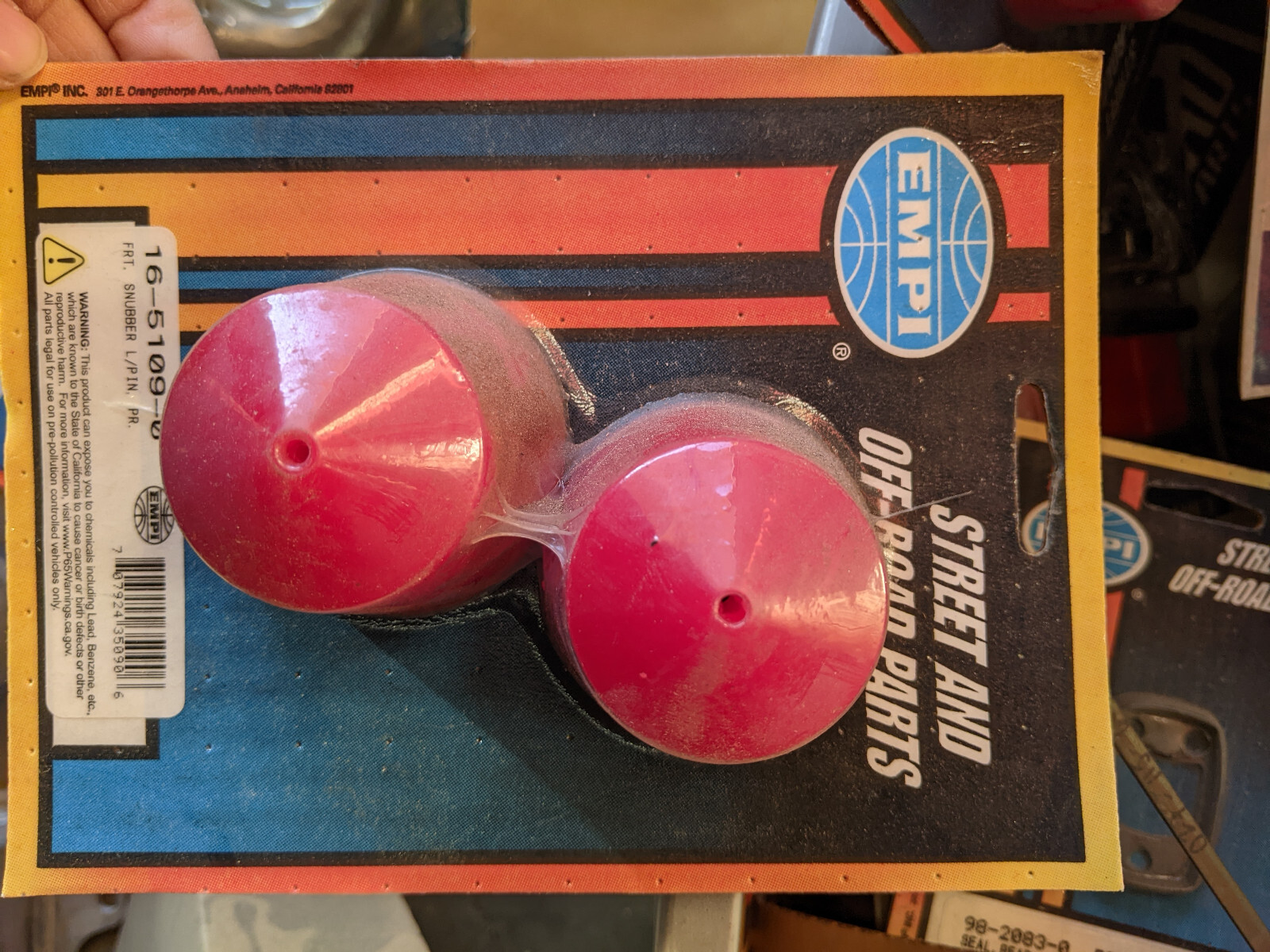 EMPI 16-5109 LINK PIN URETHANE BUMP STOP SNUBBER VW BUG BEETLE BUGGY ...