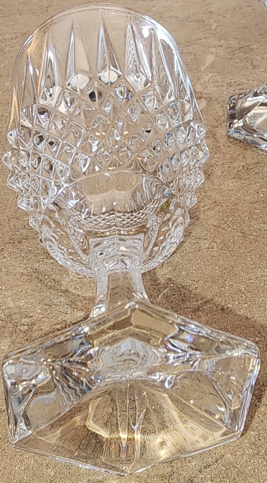 Set Of 2 Vintage Fostoria Stratton Crystal Wine Glasses | eBay