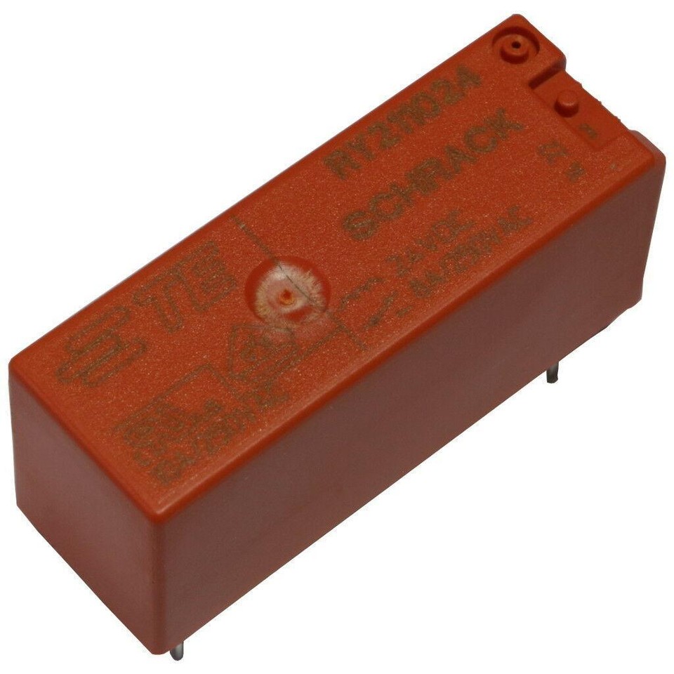 TE Connectivity RY211024 24V DC 1xUM 8A 2350R PCB Relay 855255 Relay ...