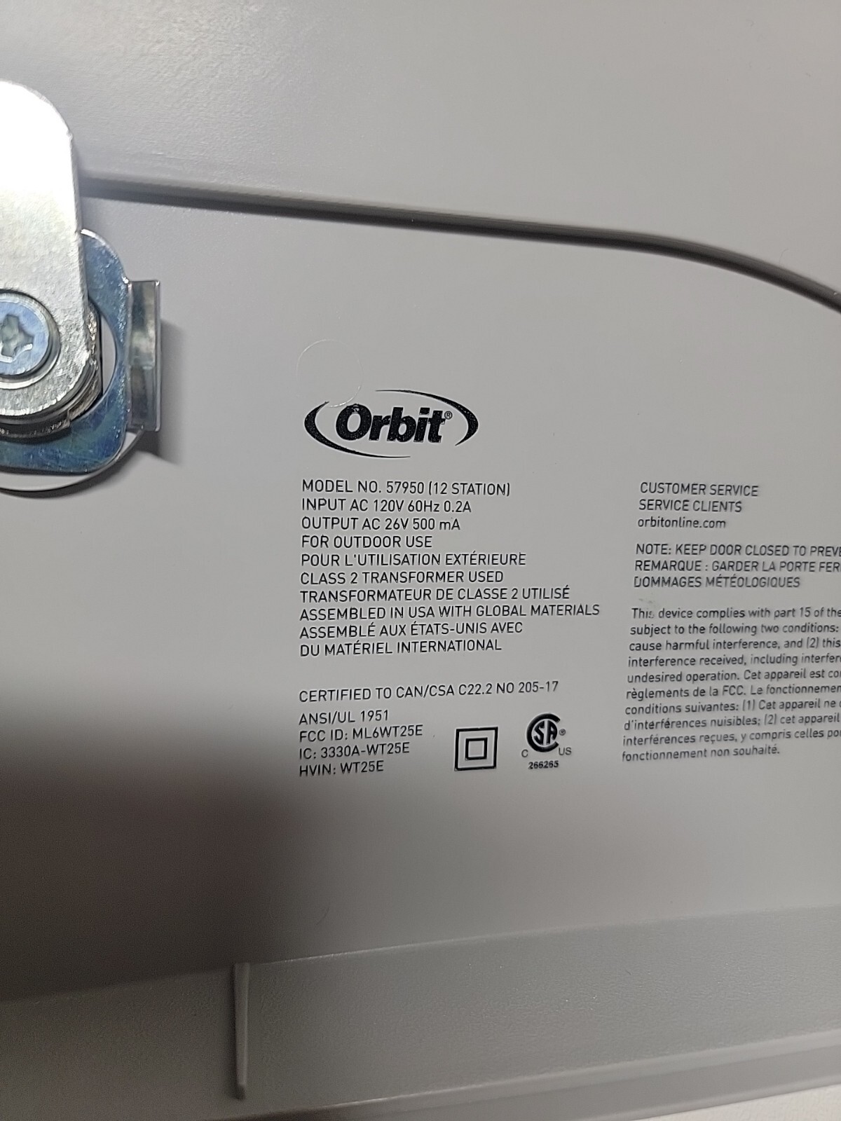 READ Orbit B-Hyve 57950 Smart Indoor/Outdoor 12-Station WiFi Sprinkler ...