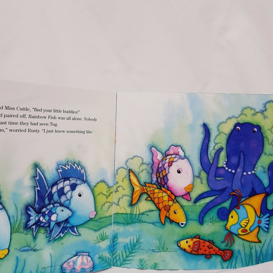 Lost at Sea Rainbow Fish Friends Book Paperback 2001 Marcus Pfister ...