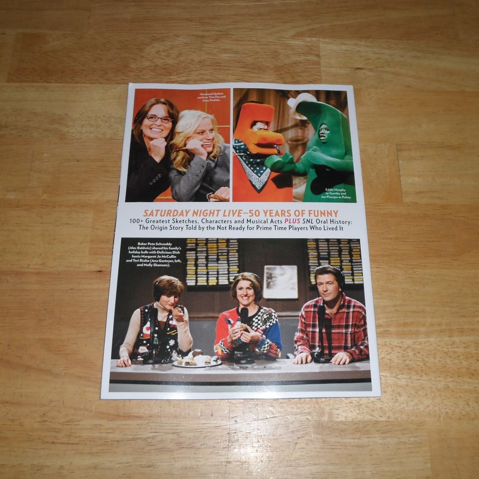 People Special Edition Saturday Night Live 50 Years Of SNL Magazine ...