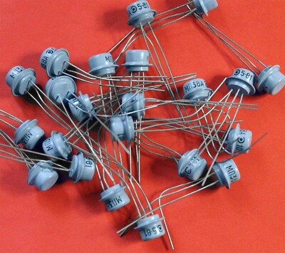 6pcs Germanium Transistor NPN MP38A ~ 2SD195, 2SD33, OC75 Tone Bender ...