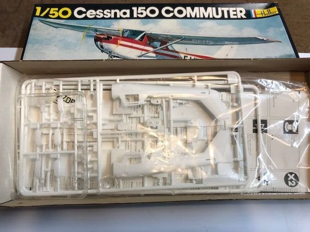 Rare Heller Cessna 150 Commuter...Kit 407 ..1/50..(BXD) | eBay
