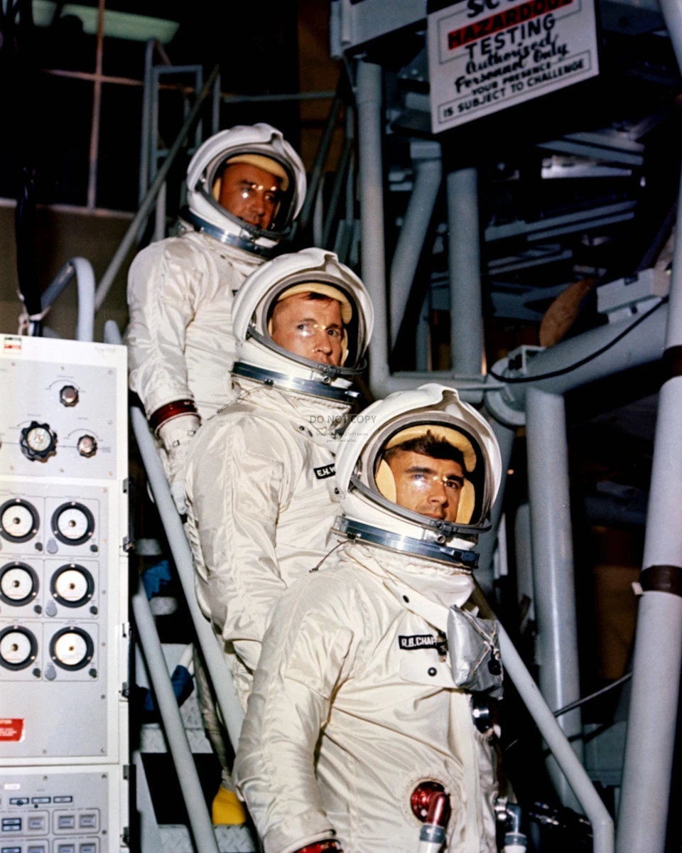 White Apollo 1 Astronaut
