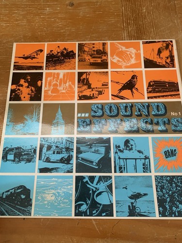BBC Sound Effects No. 1 12" 1969 Vinyl Record LP RED47 BBC Records ...