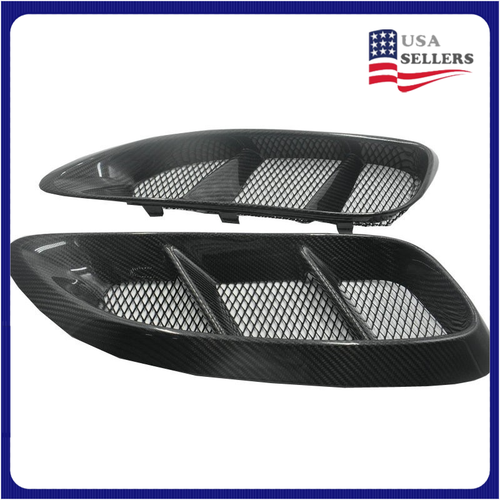 Full Carbon Fiber Side For Porsche 718 Cayman Boxster 2016-25 Vent Trim ...