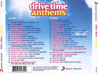 VARIOUS ARTISTS DRIVE TIME ANTHEMS NEW CD 886975248520| eBay