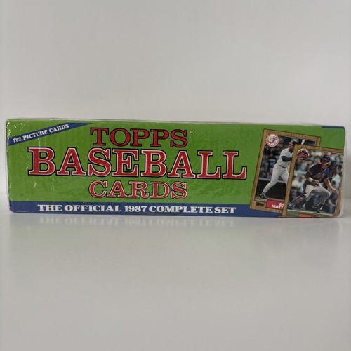 1987 Topps Baseball Factory Sealed Complete Set Of 792 Cards | eBay