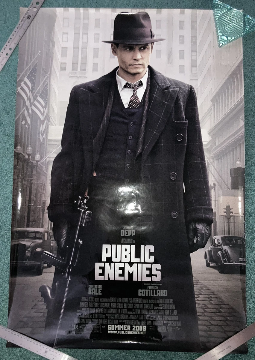Public Enemies Johnny Depp Poster
