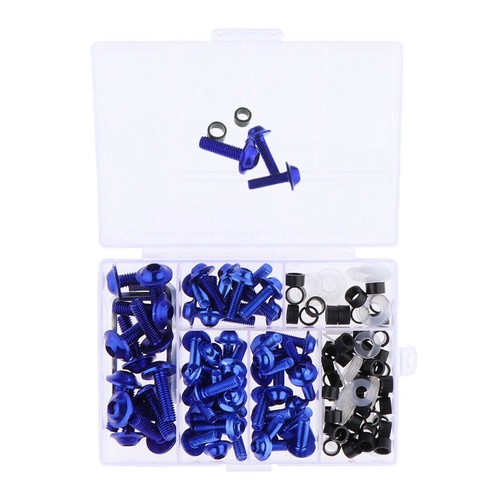 158Pcs Motorcycle Fairing Fender Fastener Kit Windscreen Screws Bolts ...