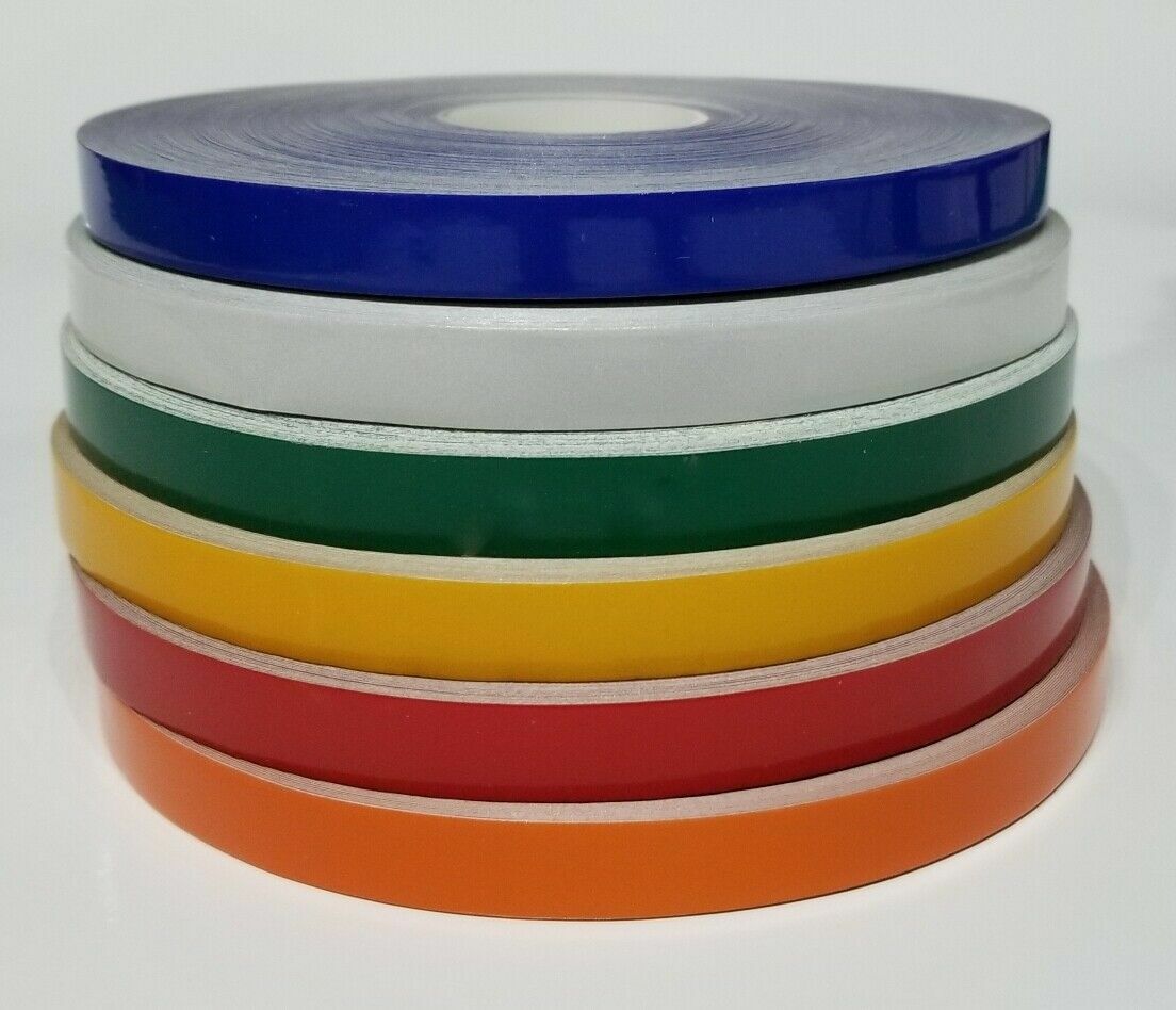 1/2" Reflective Pinstriping Safety Vinyl Graphic Car Tape Decal ...