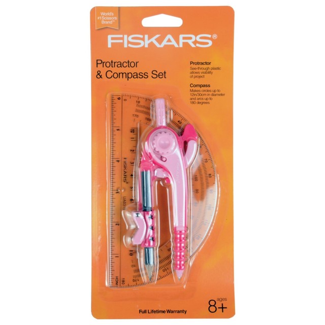 Compass Protractor Set by Fiskars Mfrpartno 1565901001 for sale online ...