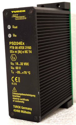 TURCK PSD24Ex excom I/O System Power Supply Module 24 VDC Order ...