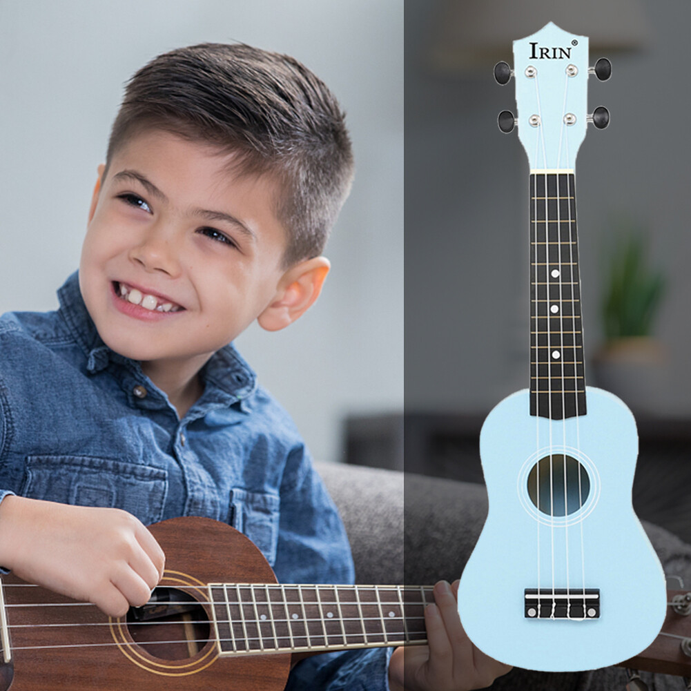 21 in Kids 4 String Wood Ukulele Mini Kids Toy Classical Ukulele for ...