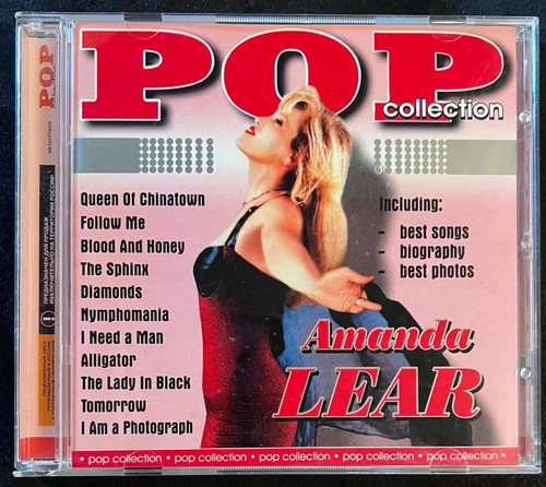 Amanda Lear Russian rare & mint Best Of, Pop Collection CD, 2002 | eBay