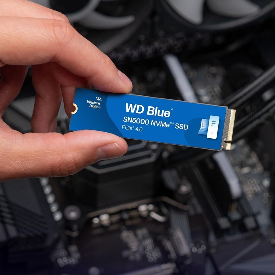 WD Blue SN5000 500GB 1TB 2TB SSD M.2 2280 PCIe 4.0x4 Internal Solid ...