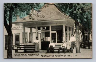 Salt Sea Springs EXCELSIOR SPRINGS Missouri Antique CU Williams ...
