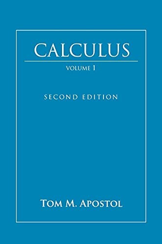 Calculus, Vol. 1: One-Variable Calculus, with an Introduction to | eBay