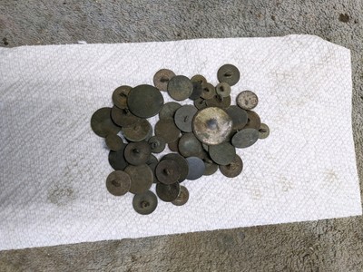 50 Dug Colonial And Civil War Era Buttons Relics | eBay