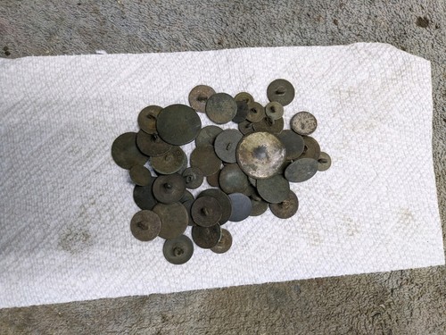 50 Dug Colonial And Civil War Era Buttons Relics | eBay