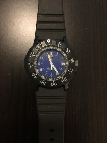 Mens Luminox 3h MBM Navy Seals Watch 200m Water Resistant Switzerland ...