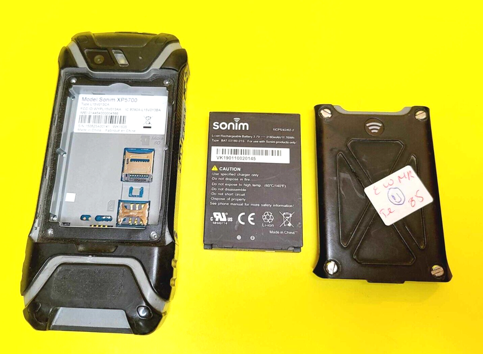 UNLOCKED SONIM XP5 XP5700 MILITARY RUGGED CELL PHONE TELUS BELL KOODO ...