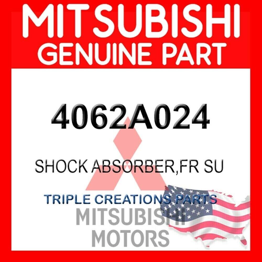 4062A024 Shock Absorber Fr Suspension Genuine Mitsubishi OEM | eBay