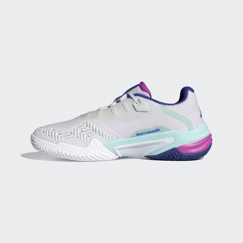 adidas Barricade 13 Tennis Shoes White Rucid Blue IF9129 Men's Size | eBay