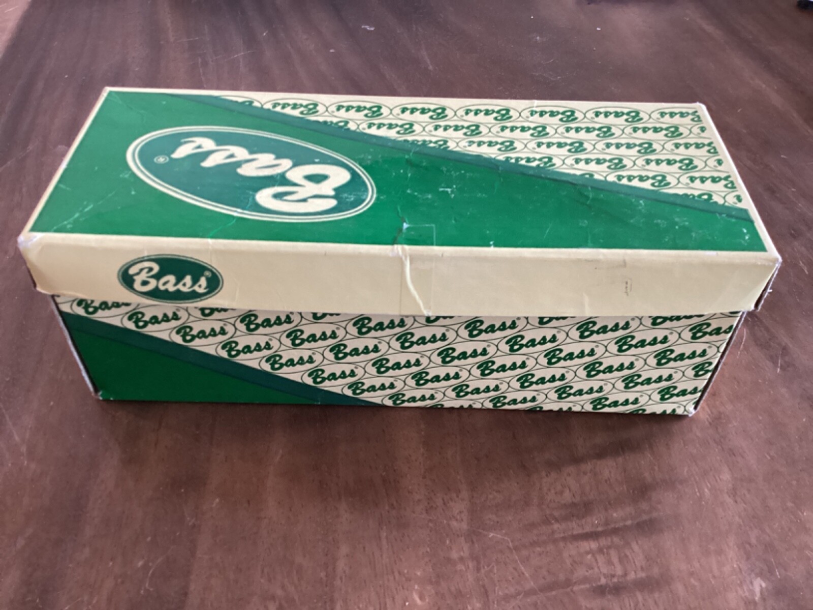 Vintage BASS Empty Shoe Box 8903 Size 5 M RARE Wilton… - Gem