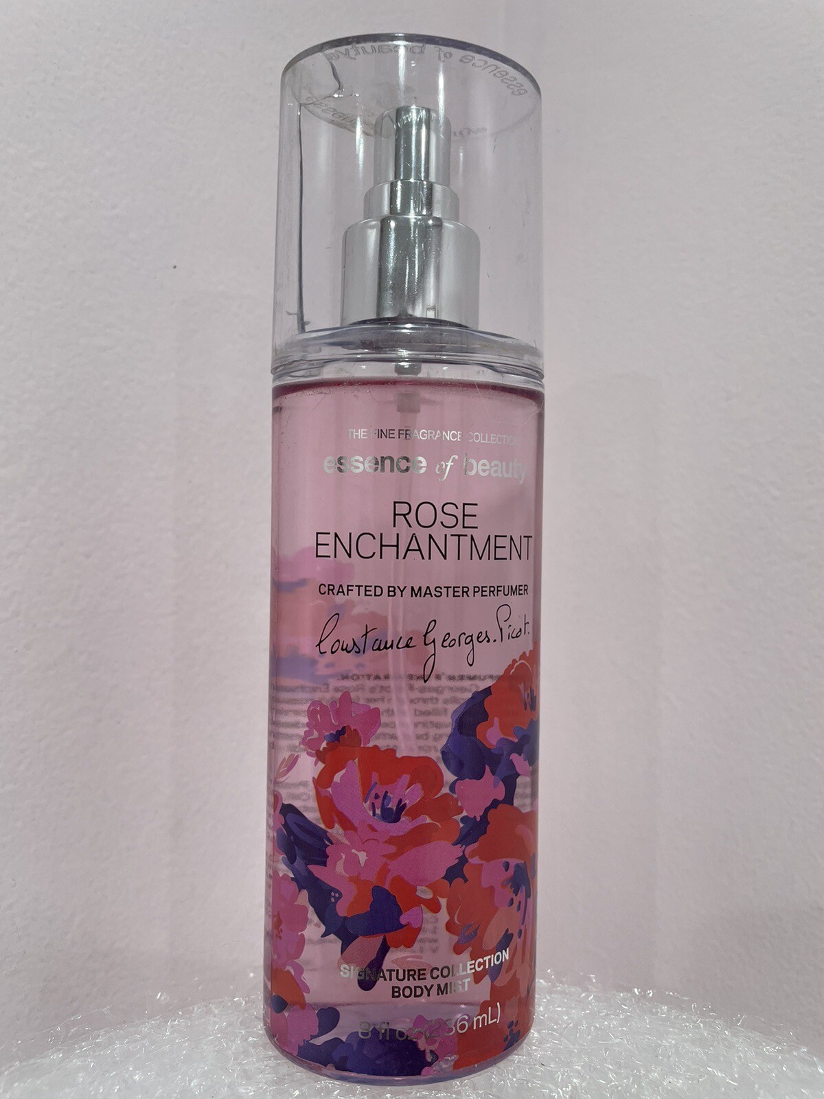 Rose Enchantment BODY MIST Essense Of Beauty 8 oz SPRAY Fine Fragrance ...