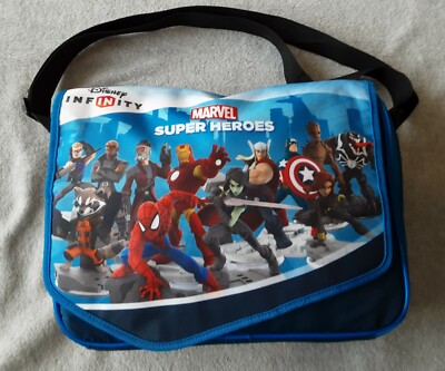 Disney Infinity Marvel Super Heroes Shoulder Carrying Case w/Figures ...