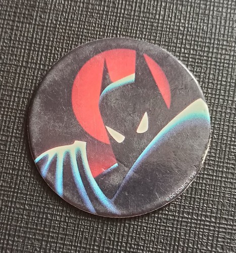 Pog BATMAN 17 DC COMICS 1995 Pogs Kini Kinis Slammers Caps Tazos Retro ...