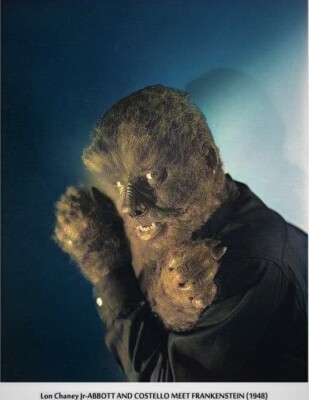 RARE COLOR STILL THE WOLF MAN IN COLOR LON CHANEY STUNNING | eBay