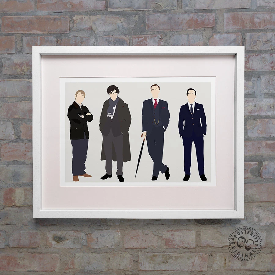Sherlock Poster Minimalist