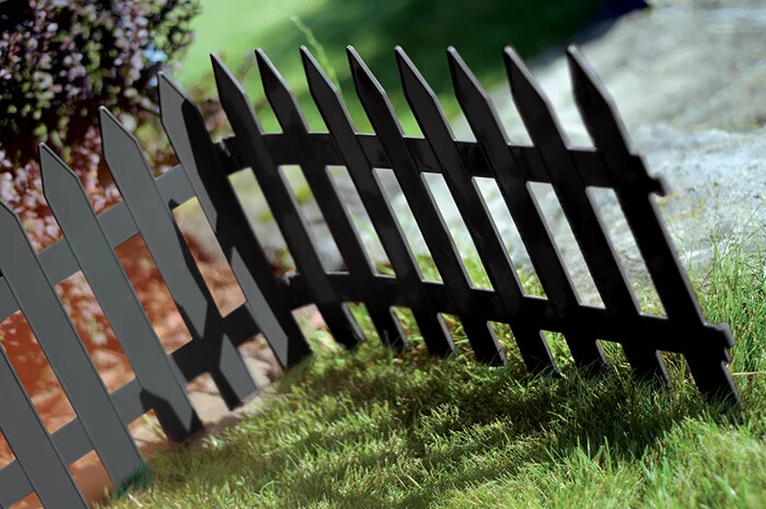 Fence Garden Fencing Lawn Edging Home Tree Fence Barrier 6 Colours 3.2m ...